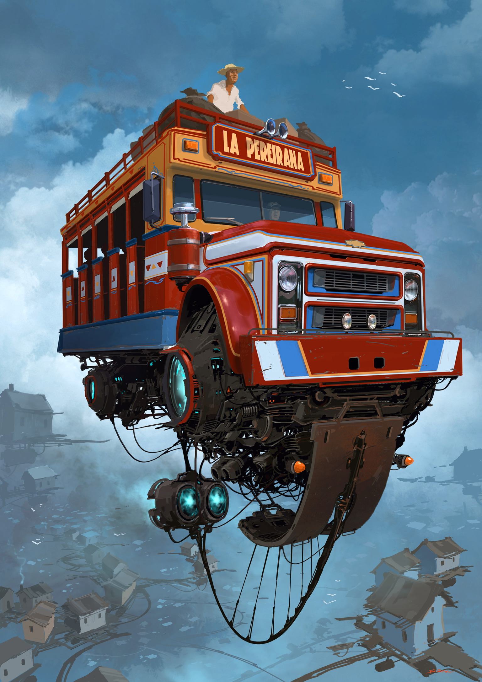 The Sci-Fi Illustrations of Alejandro Burdisio | Digital Artist