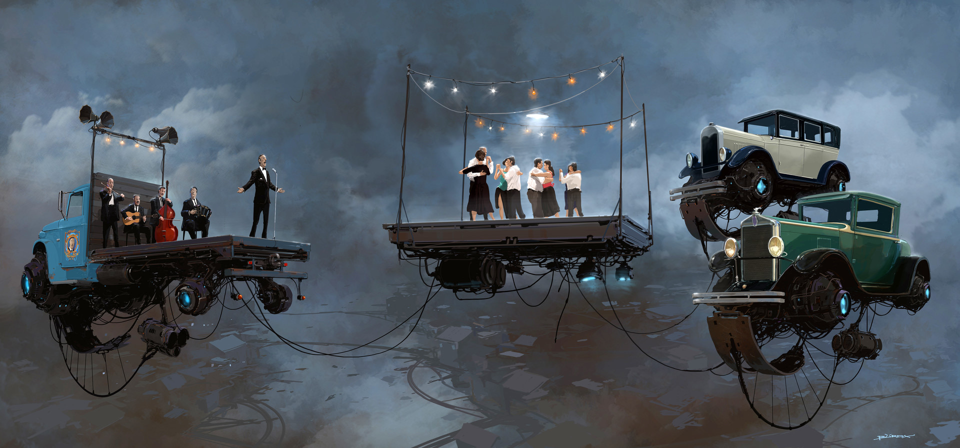 The Sci-Fi Illustrations of Alejandro Burdisio | Digital Artist