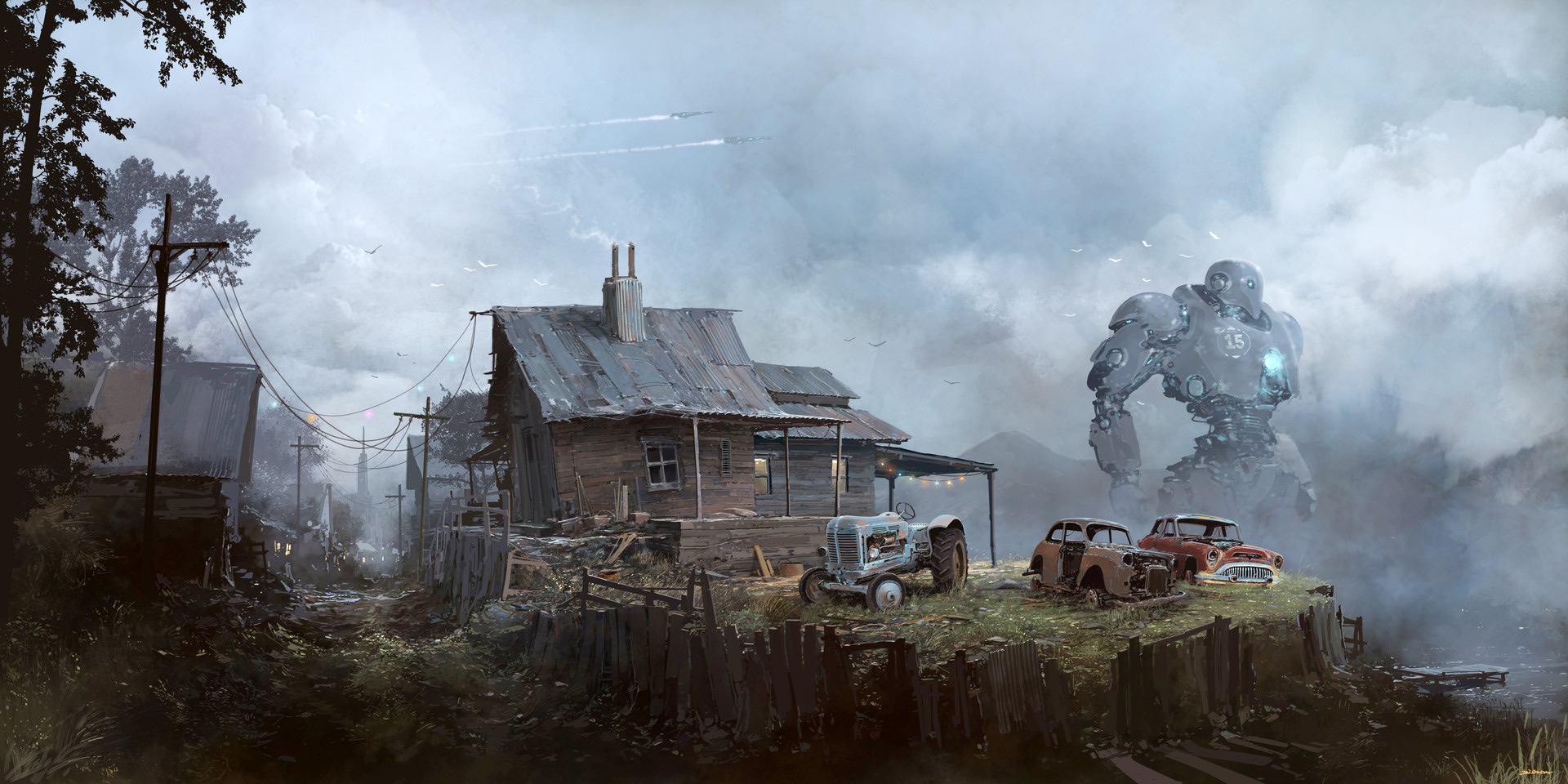 The Sci-Fi Illustrations of Alejandro Burdisio | Digital Artist