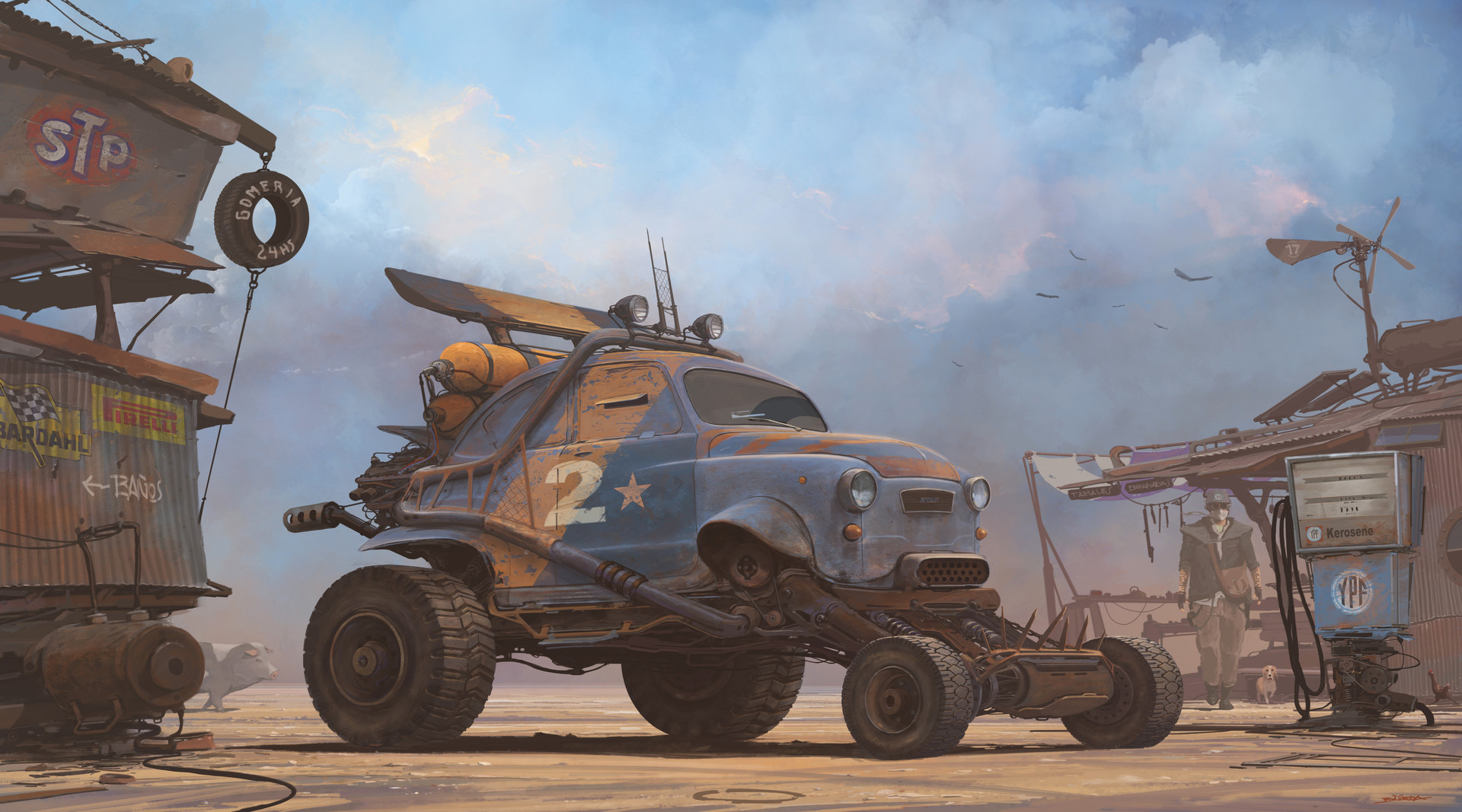 The Sci-Fi Illustrations of Alejandro Burdisio | Digital Artist