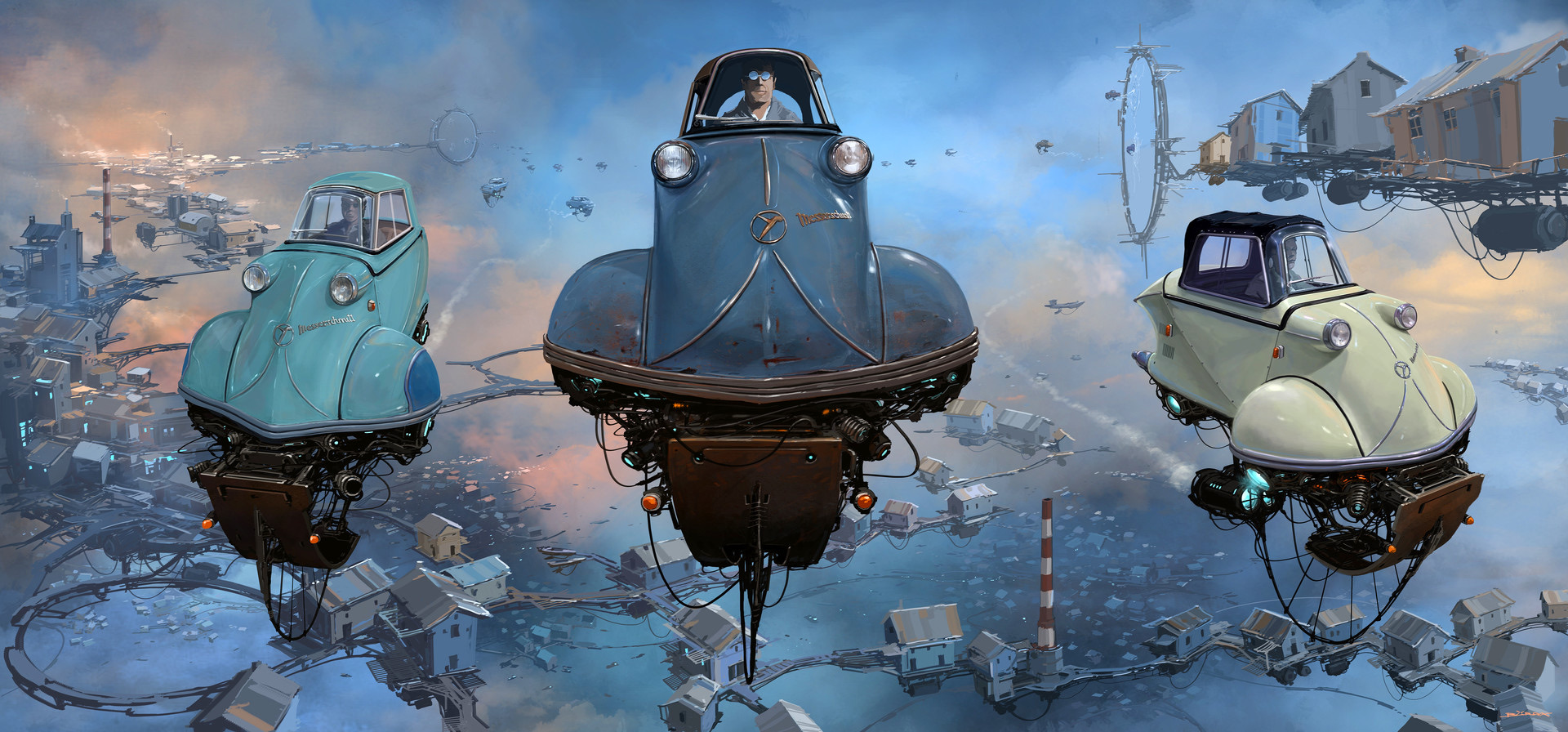 The Sci-Fi Illustrations of Alejandro Burdisio | Digital Artist