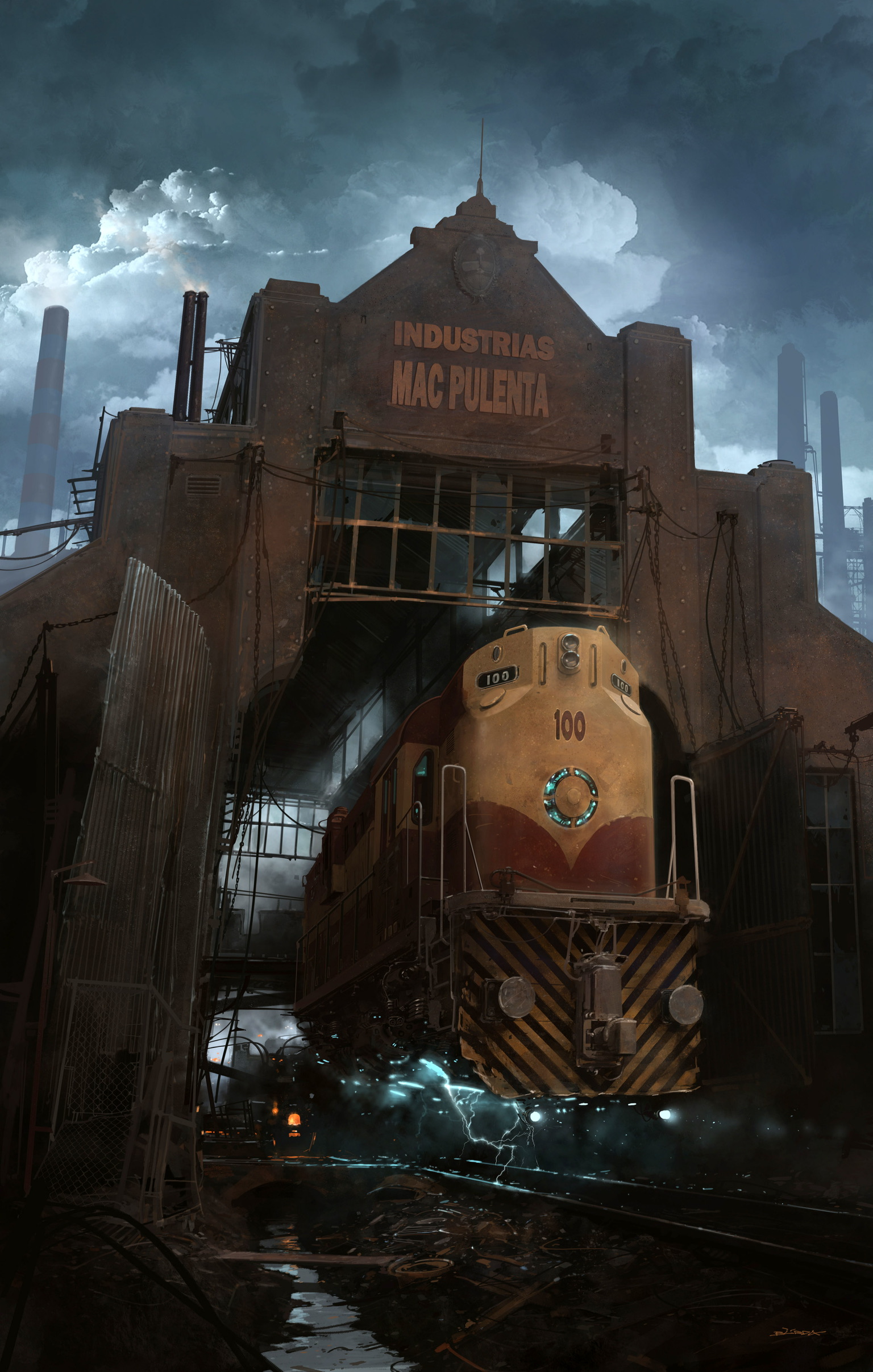 The Sci-Fi Illustrations of Alejandro Burdisio | Digital Artist