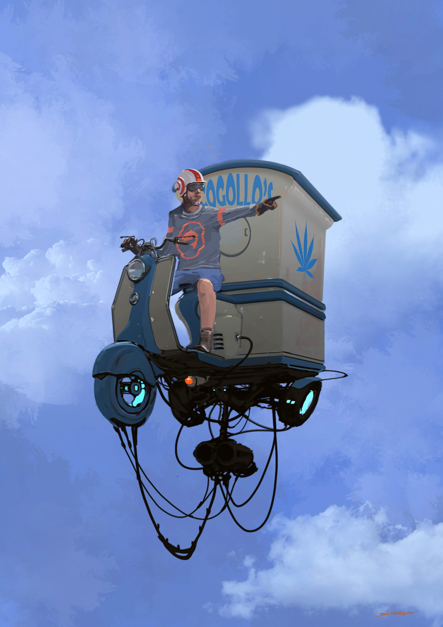 The Sci-Fi Illustrations of Alejandro Burdisio | Digital Artist