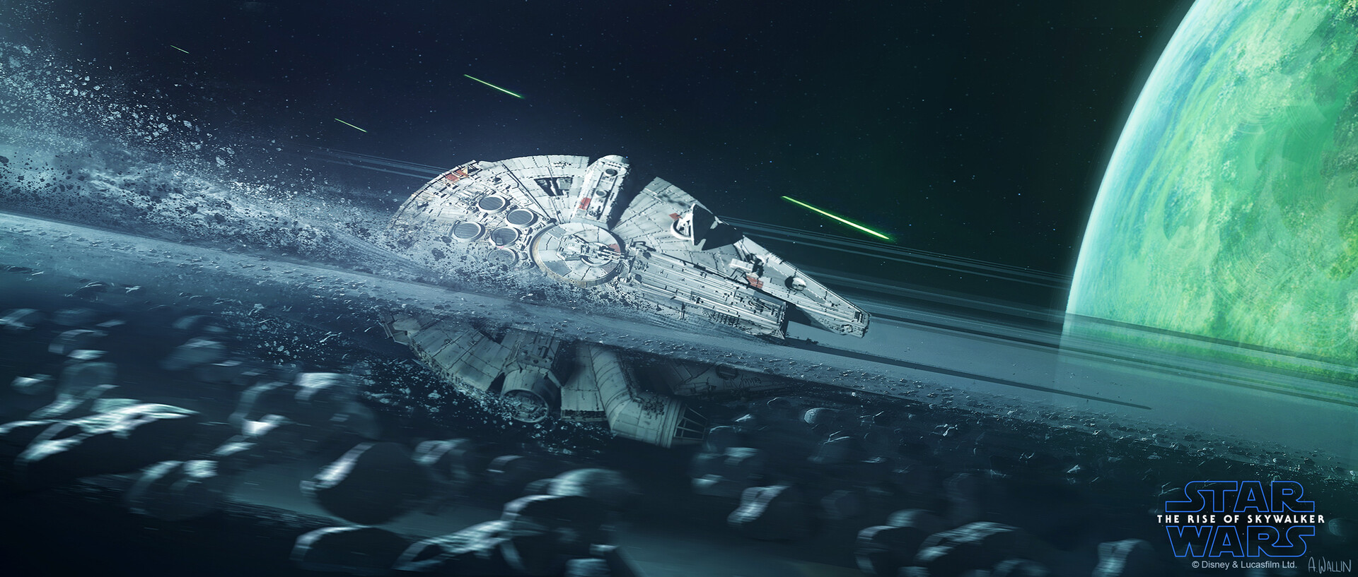 The Amazing Sci-Fi and Star Wars Concept Art of Andrée Wallin