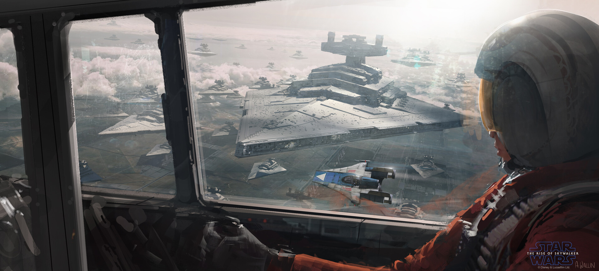 The Amazing Sci-Fi and Star Wars Concept Art of Andrée Wallin