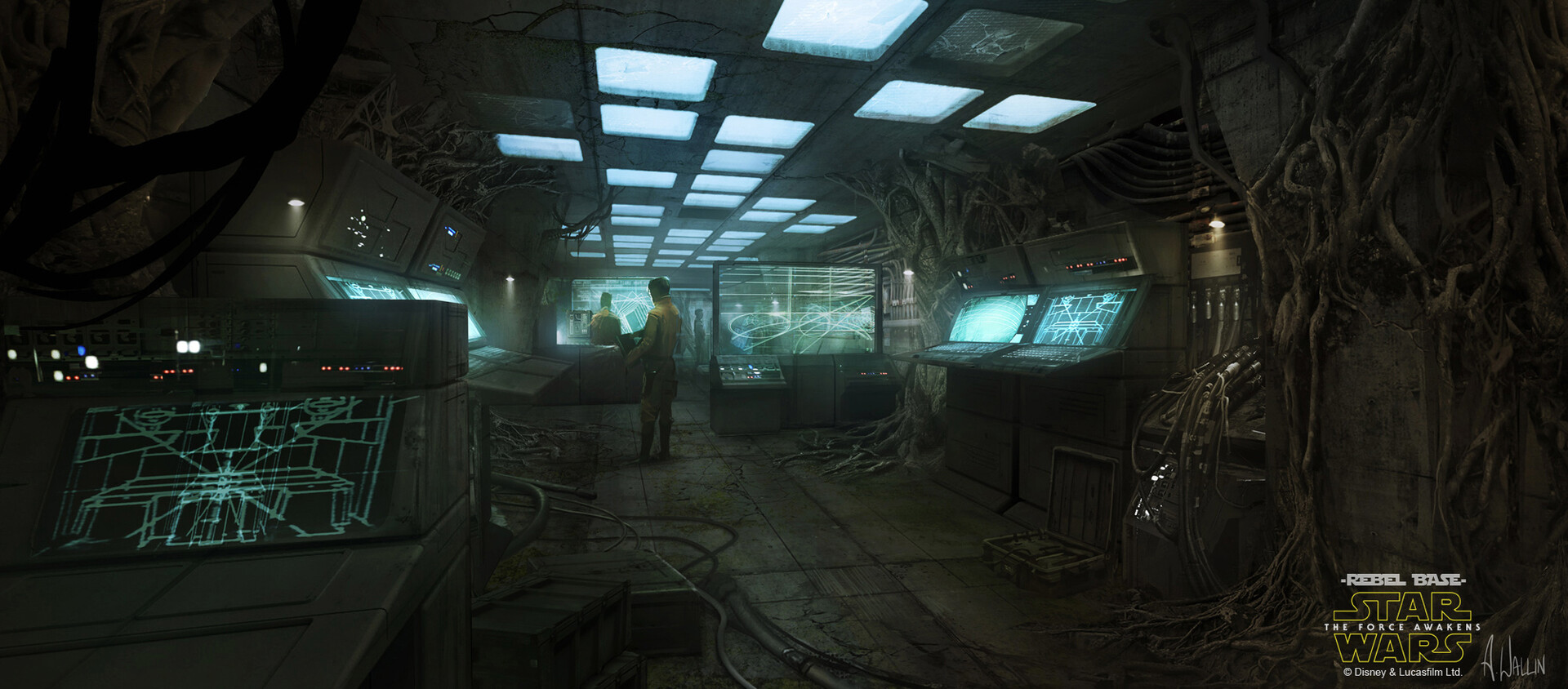 The Amazing Sci-Fi and Star Wars Concept Art of Andrée Wallin