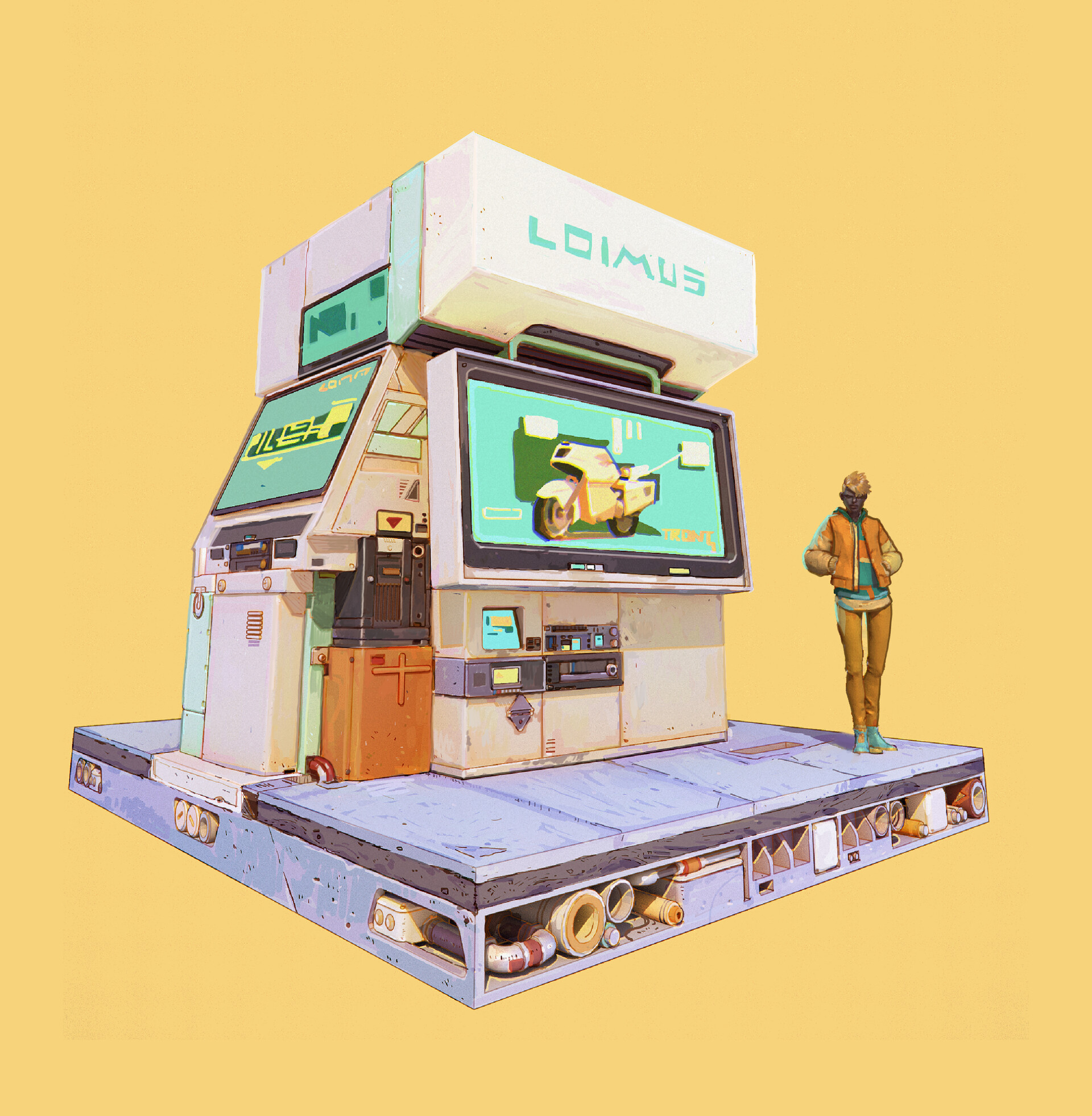 The Super Stylish Sci-Fi Artworks of Chee Fong