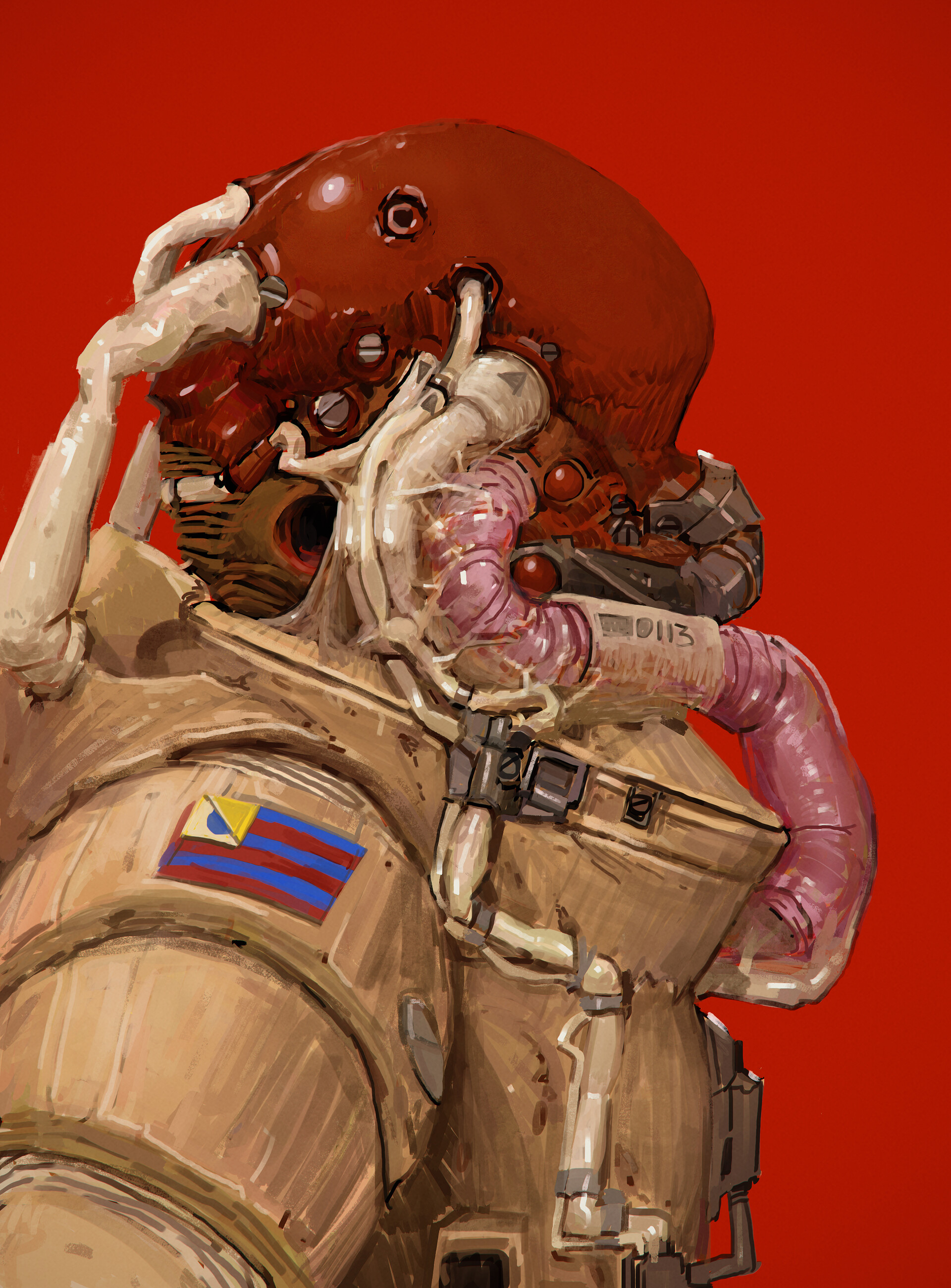 The Super Stylish Sci-Fi Artworks of Chee Fong