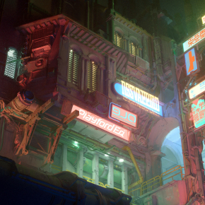 The Super Stylish Sci-Fi Artworks of Chee Fong