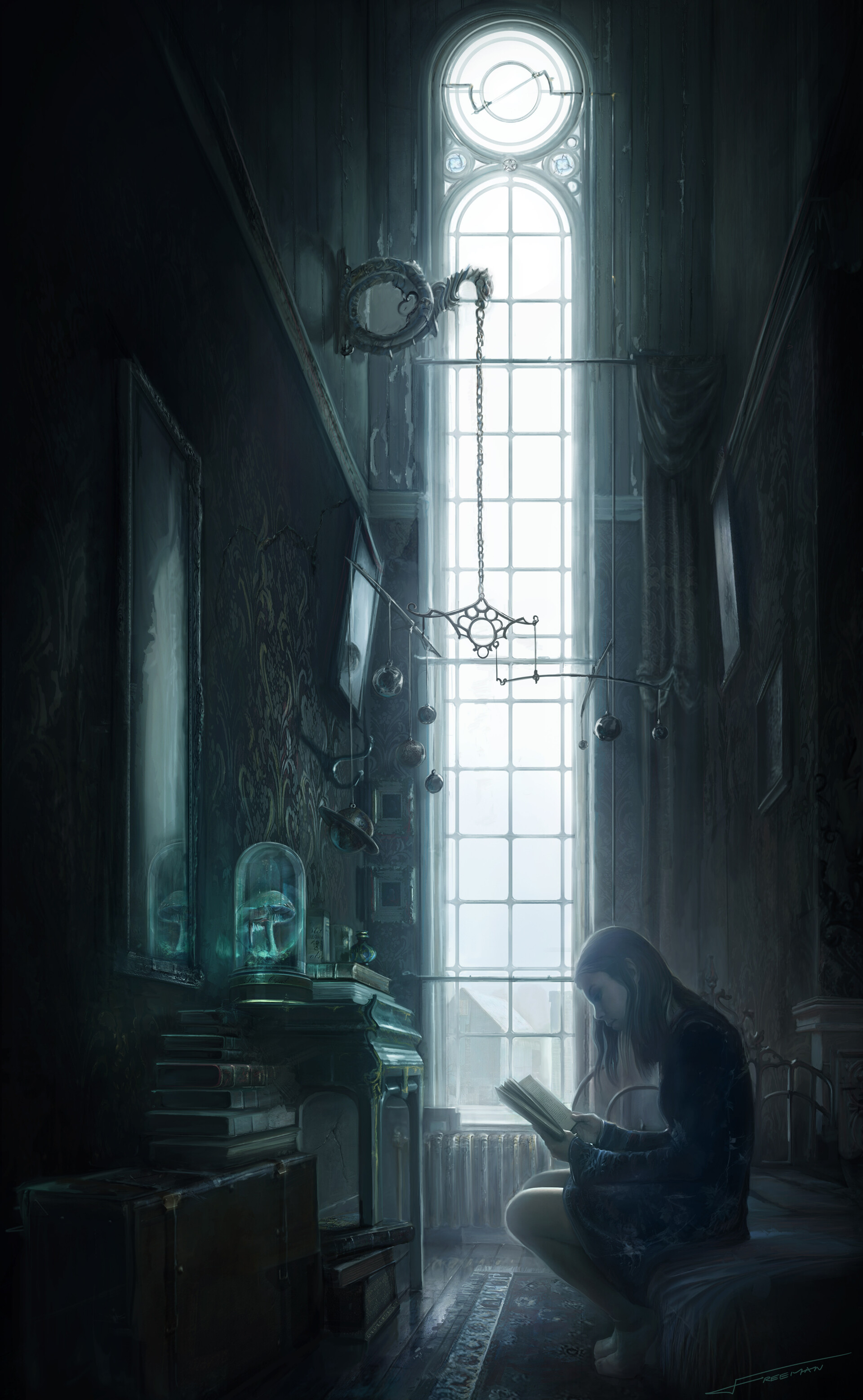 The Sci-Fi Concept Artworks of David Freeman