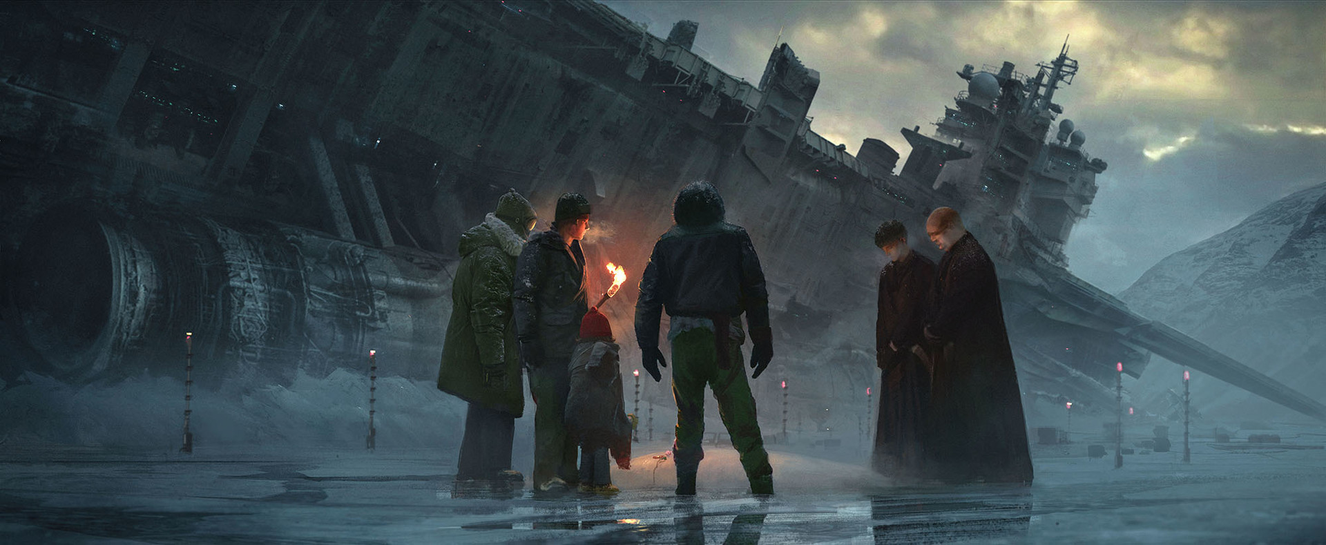 The Cinematic Sci-Fi Artworks of Emmanuel Shiu | Concept Artist