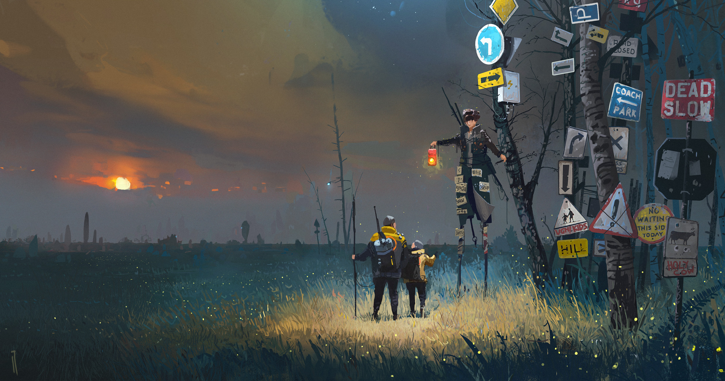 The Digital Sci-Fi Artworks of Ismail Inceoglu | Illustrator