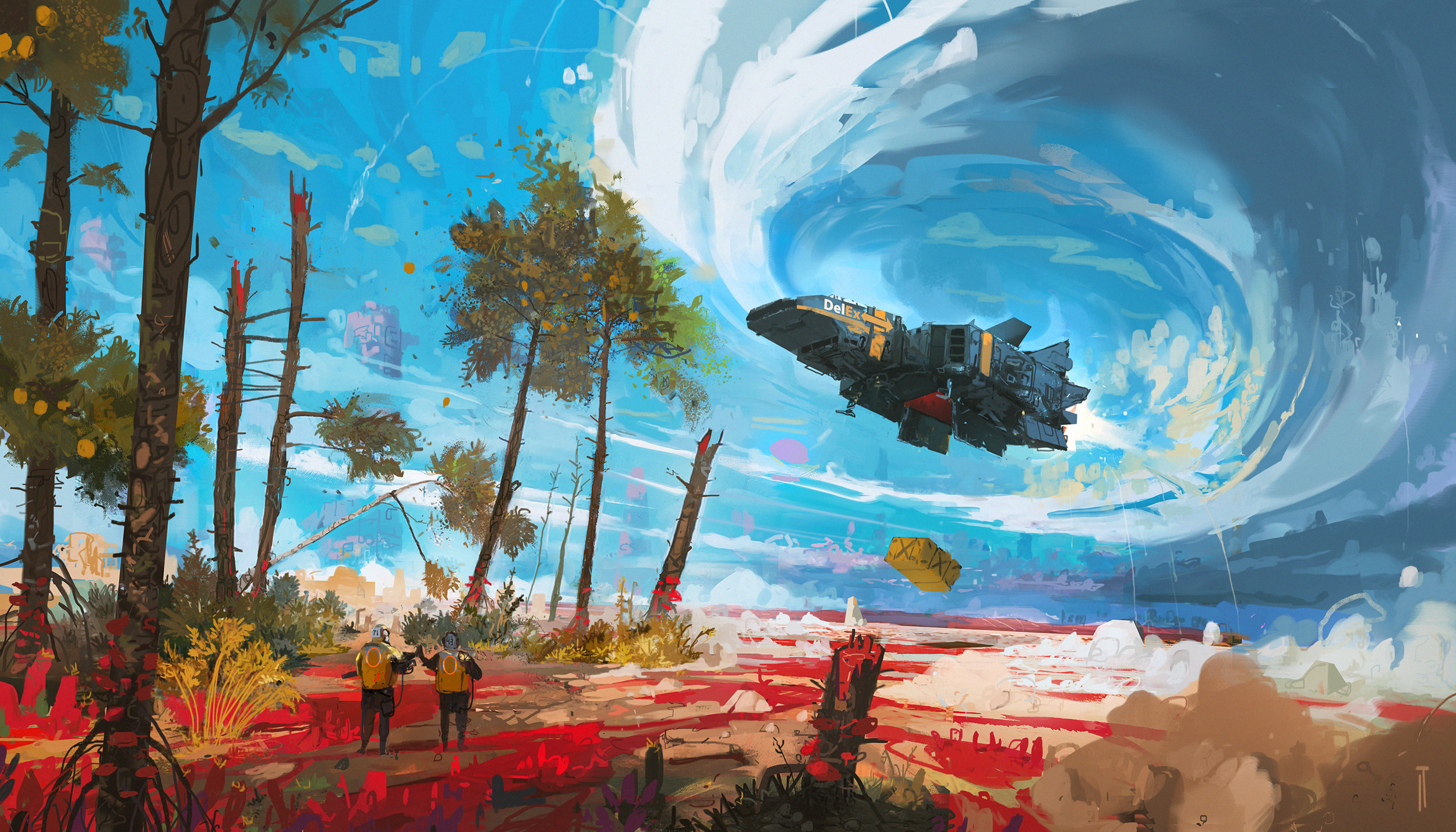 The Digital Sci-Fi Artworks of Ismail Inceoglu | Illustrator