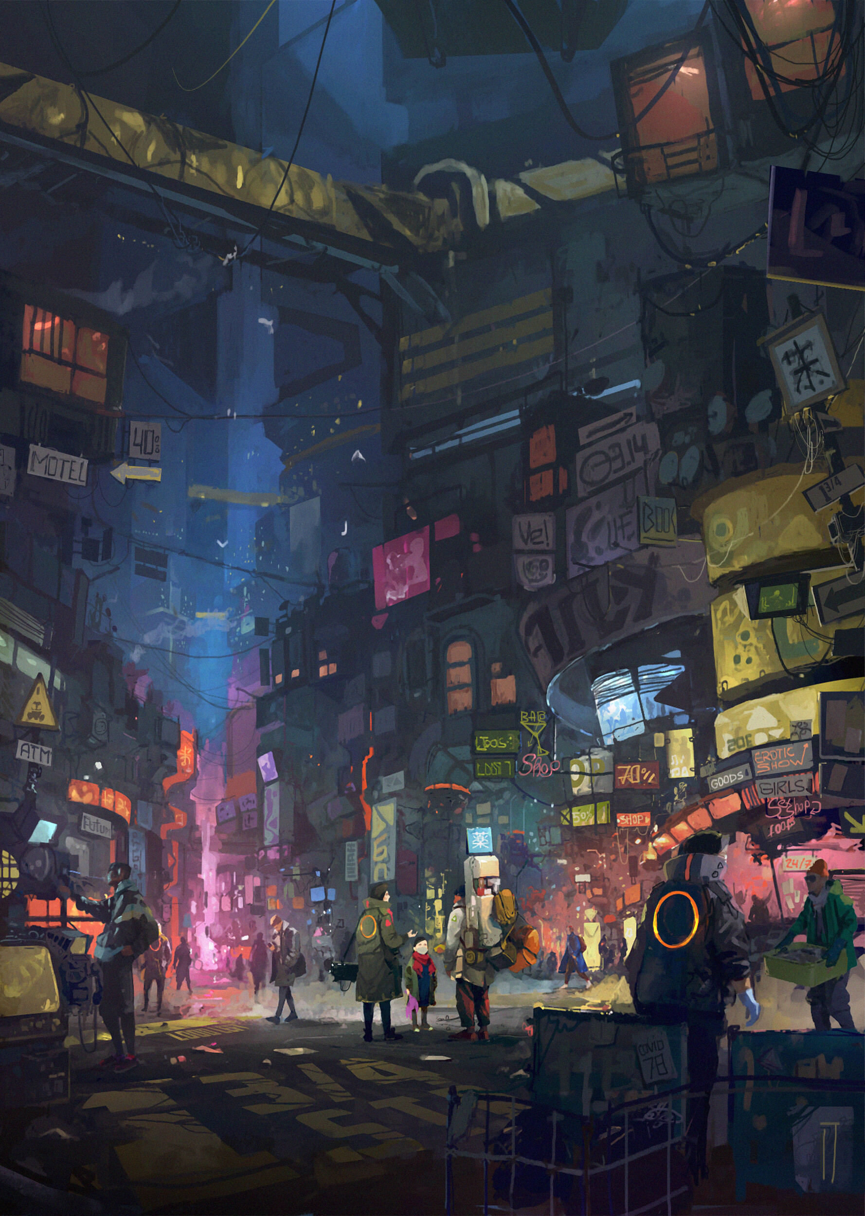 The Digital Sci-Fi Artworks of Ismail Inceoglu | Illustrator