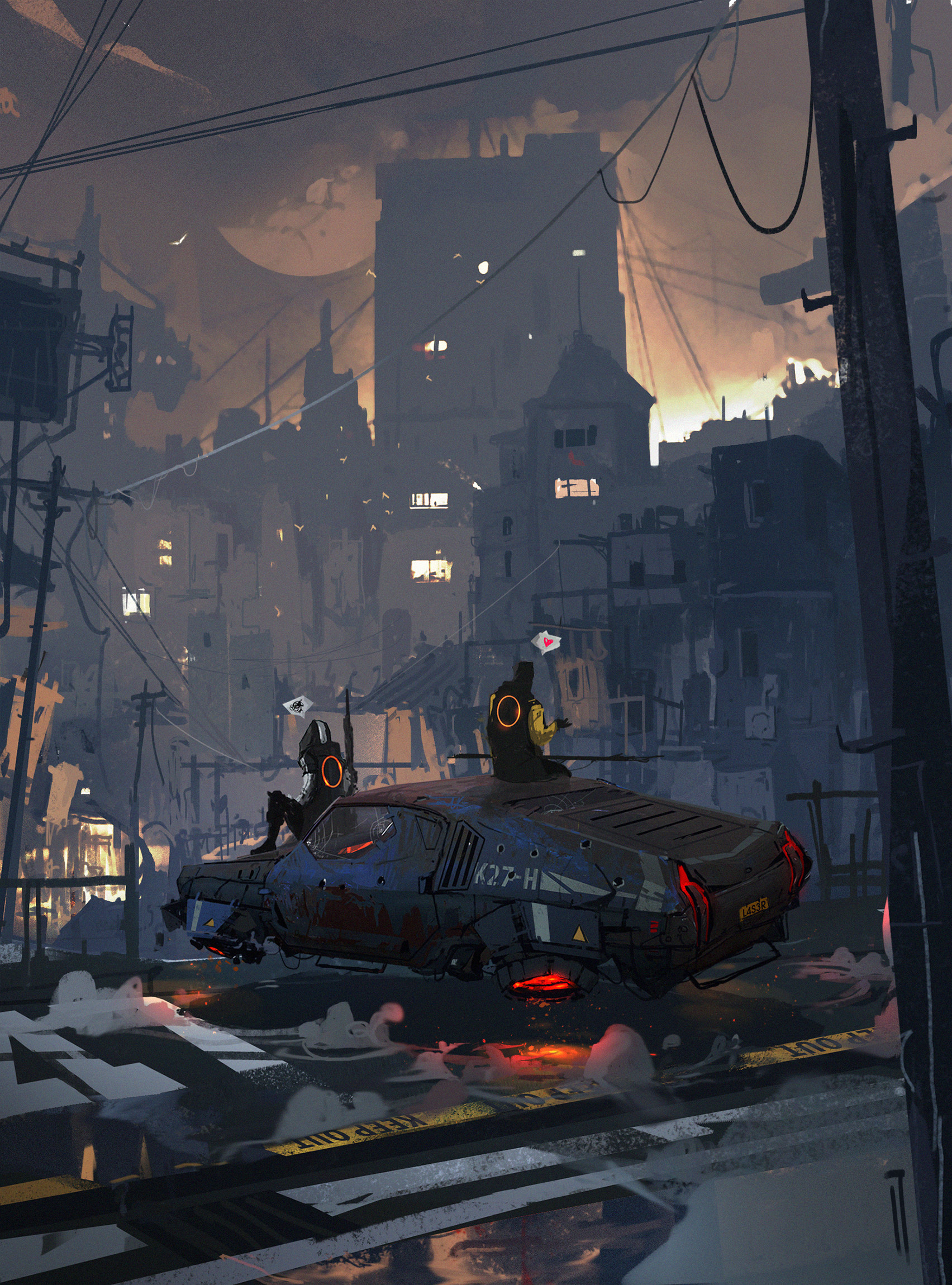 The Digital Sci-Fi Artworks of Ismail Inceoglu | Illustrator