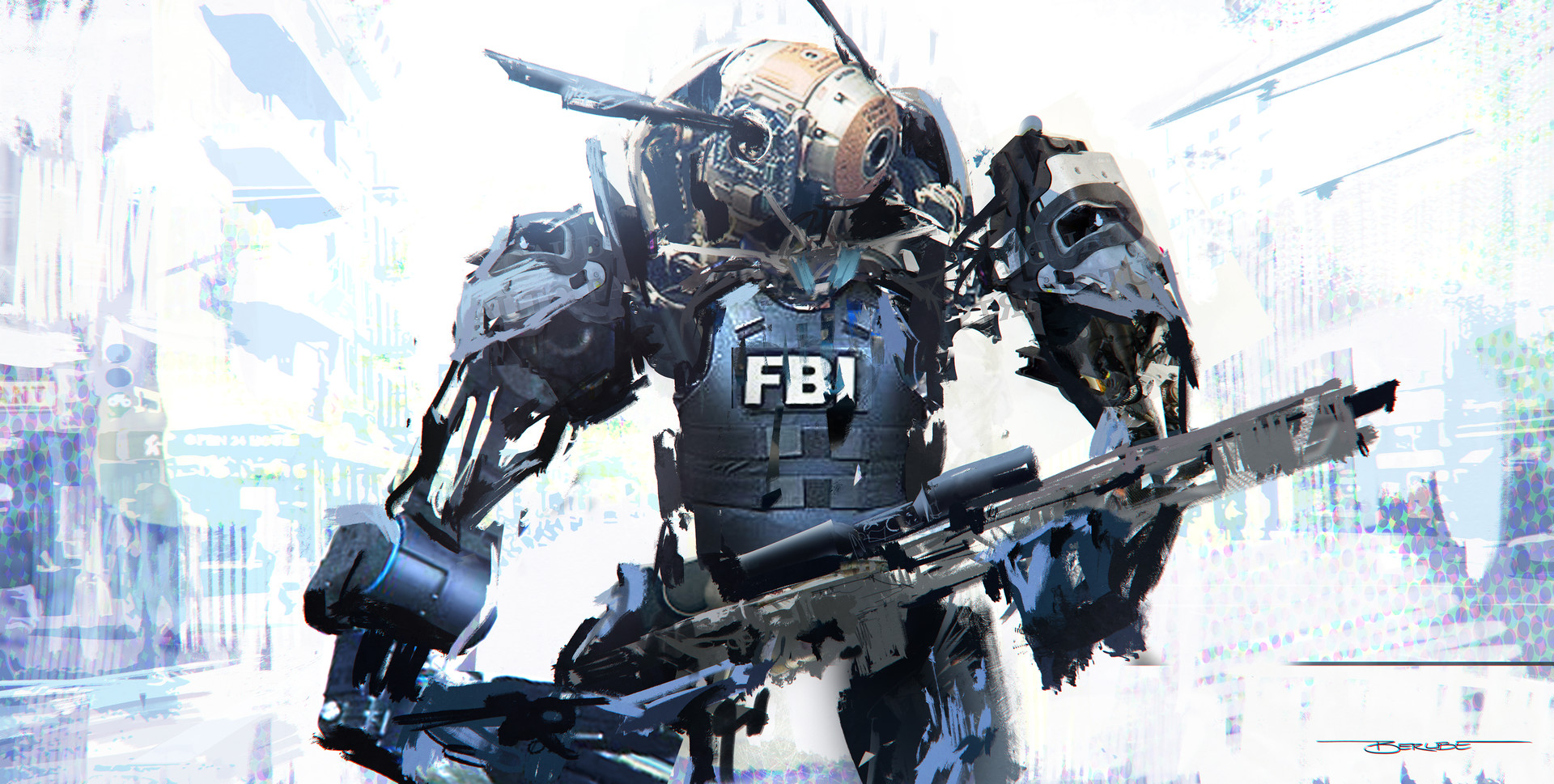 The Sci-Fi Concept Artworks of Jonathan Berube | Digital Artist