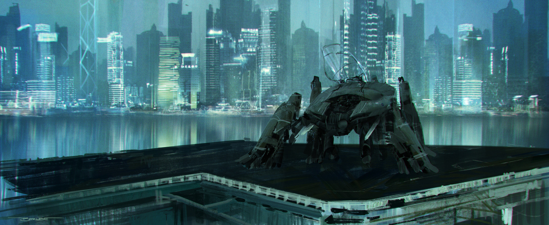 The Sci-Fi Concept Artworks of Jonathan Berube | Digital Artist