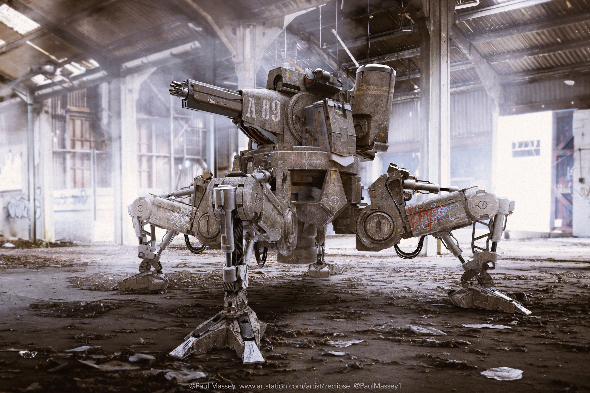 The Amazing Digital Sci-Fi Art of Paul Massey | 3d Artist