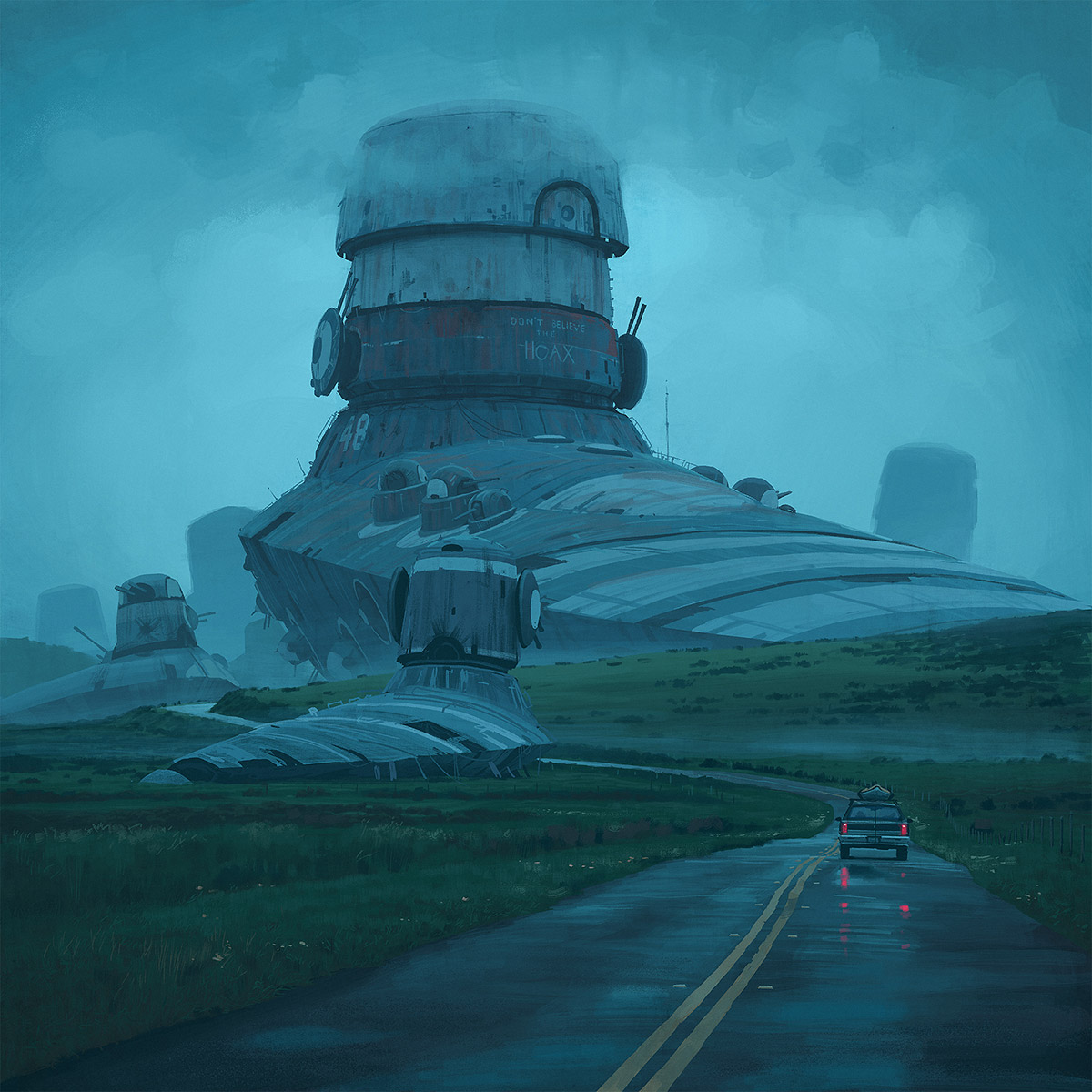 The Amazing Sci-Fi Art of Simon Stålenhag | Science Fiction Artist