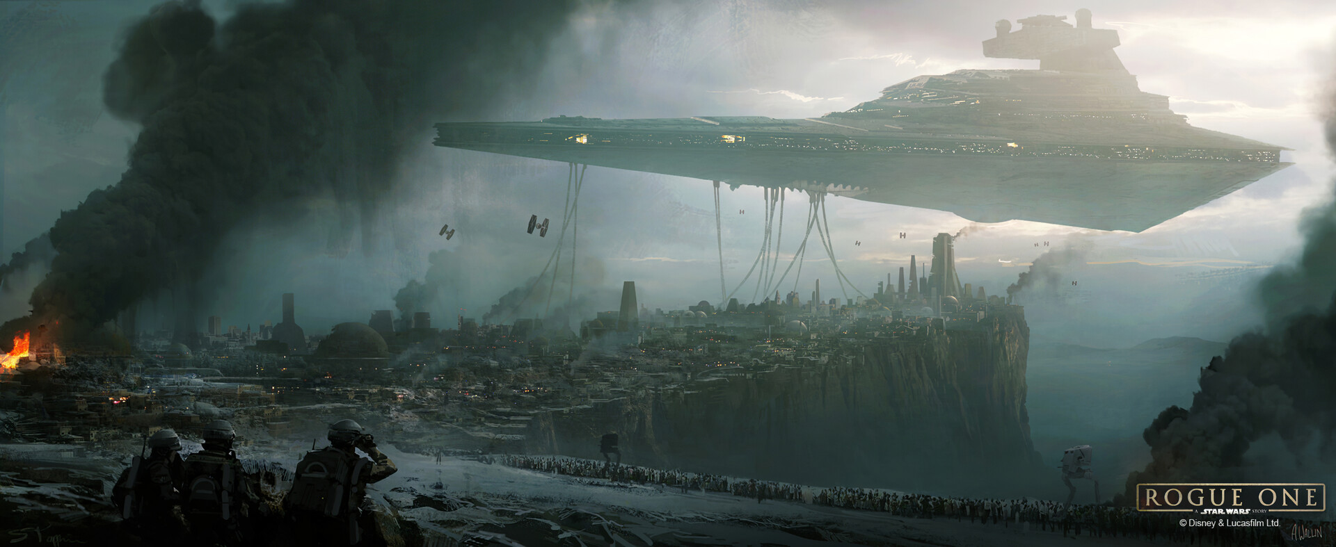 The Amazing Sci-Fi and Star Wars Concept Art of Andrée Wallin