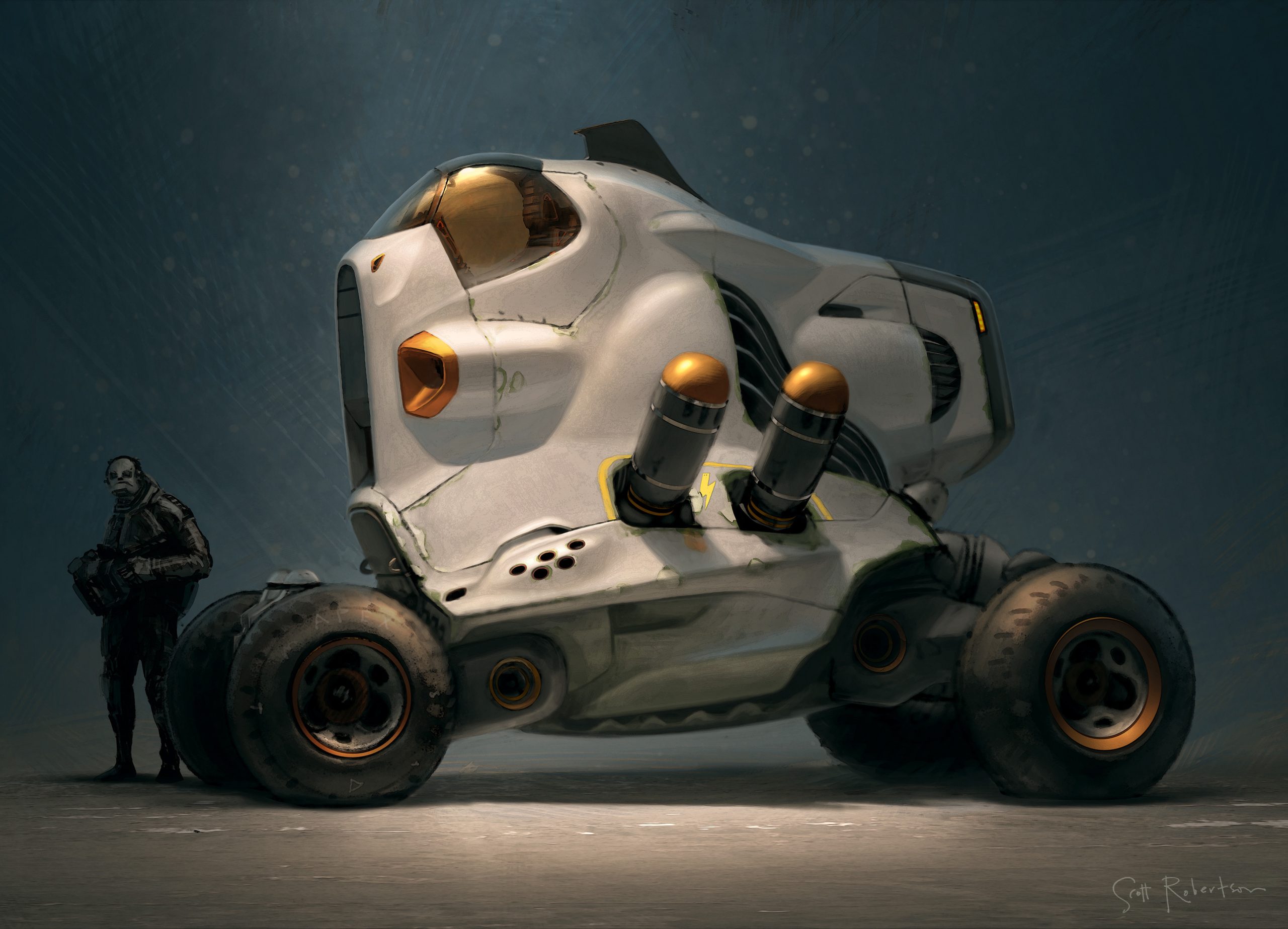 The Magnificent Sci-Fi Designs of Scott Robertson